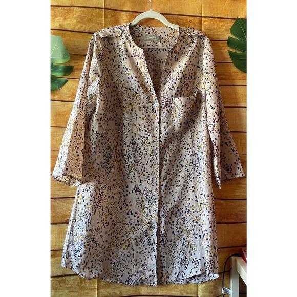 Amour Vert | Dresses | Amour Vert Shift Dress With Abstract 0 Recycled ...